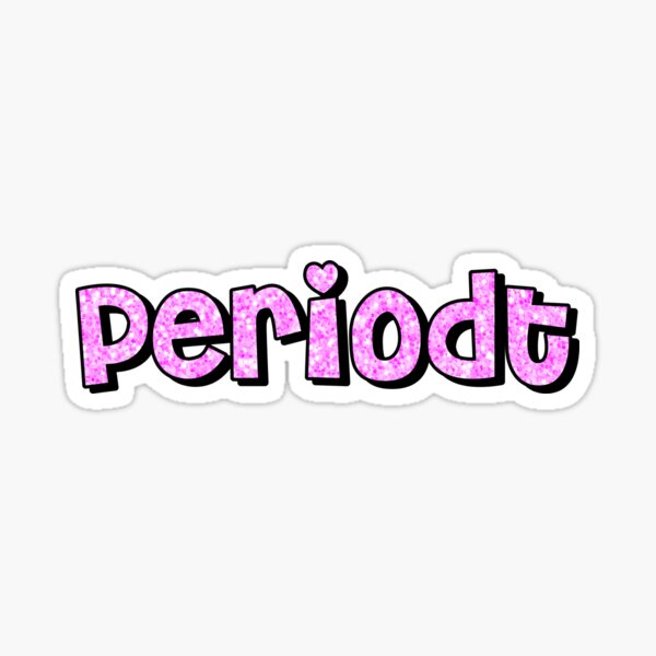 "y2k aesthetic hot pink glitter periodt" Sticker by STAR10008 | Redbubble