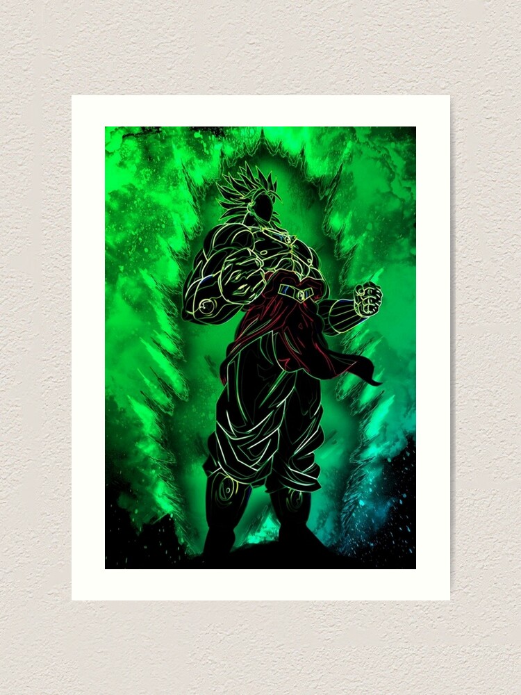 "Broly" Art Print by Mattfly86 | Redbubble