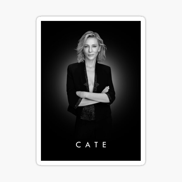 "Cate Blanchett" Sticker for Sale by BoKev | Redbubble