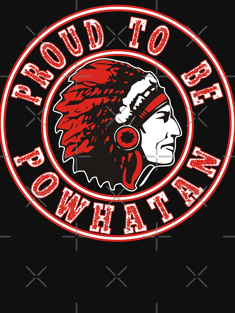 "Native American - proud to be powhatan" T-shirt for Sale by nativeStor ...
