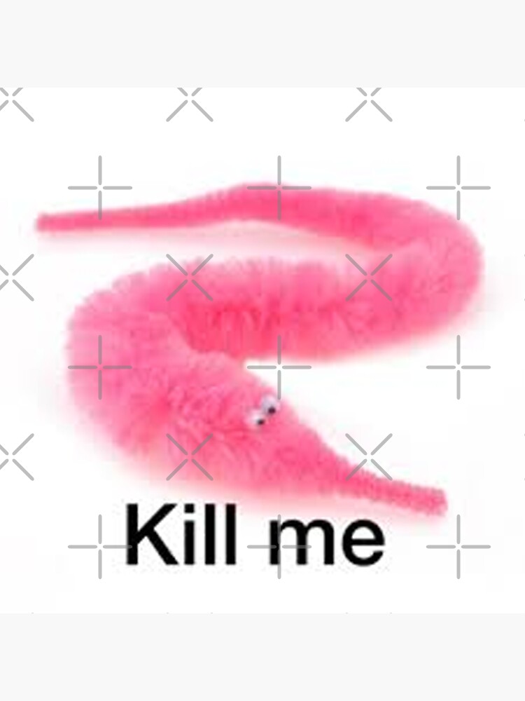 "Worm On A String Meme" Sticker for Sale by Veens | Redbubble