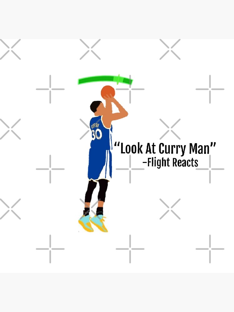 "Look at Curry Man l 2k21 l Flight Reacts" Poster for Sale by ...