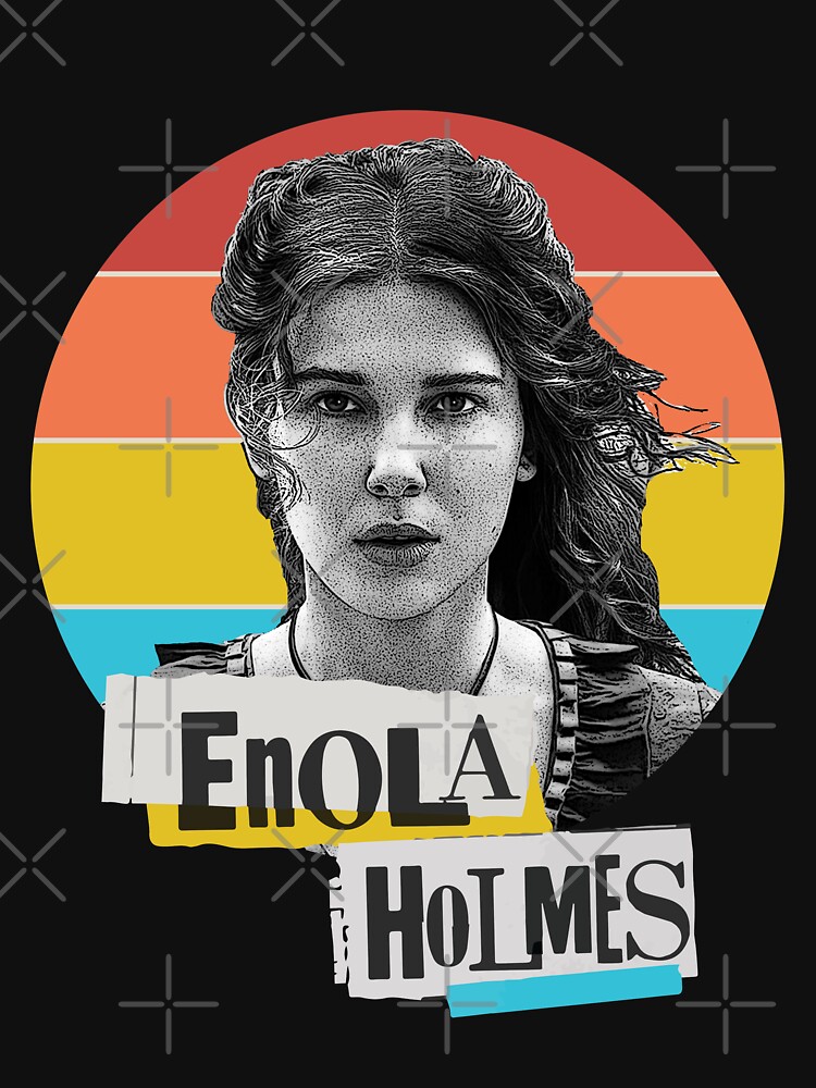 "Enola Holmes Vintage " T-shirt for Sale by ShopyTrolley | Redbubble ...
