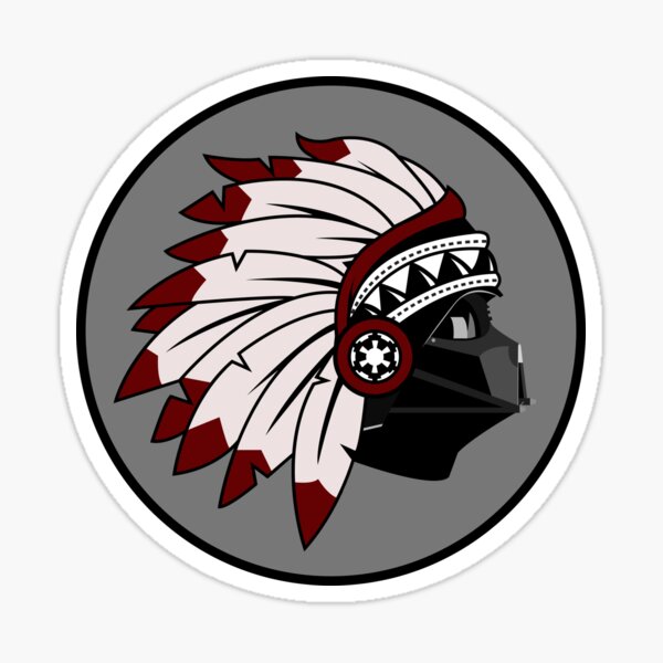 "Chief" Sticker for Sale by LinLowDesign | Redbubble