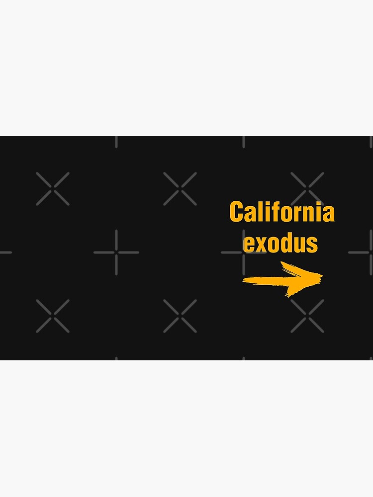 "California exodus" Mug by redgoch | Redbubble