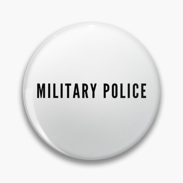 Military Police Pins and Buttons | Redbubble