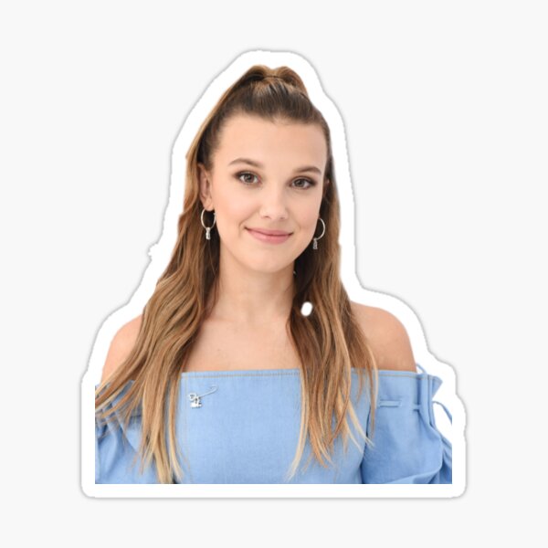 "Millie Bobby brown " Sticker for Sale by americaaa011 | Redbubble