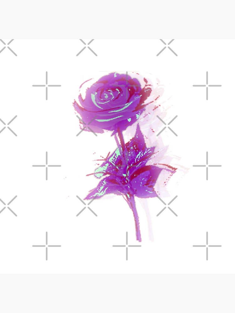 "Chromatic Rose" Poster by Krp2 | Redbubble