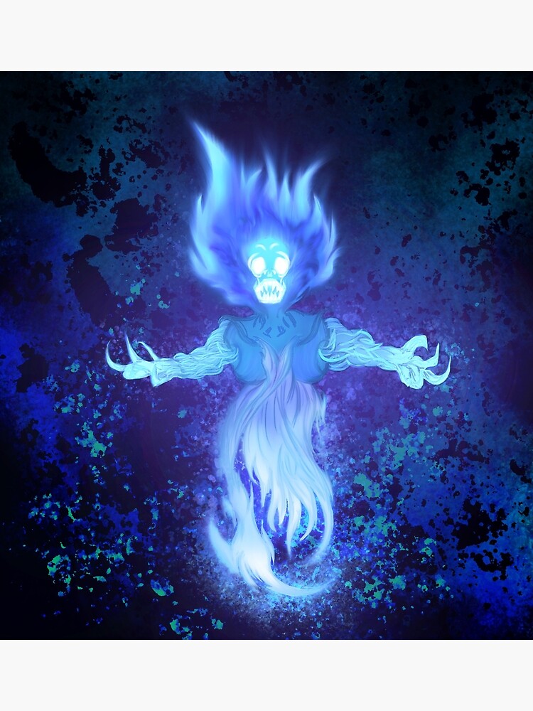 "The flaming soul" Poster for Sale by Dragon-scale | Redbubble