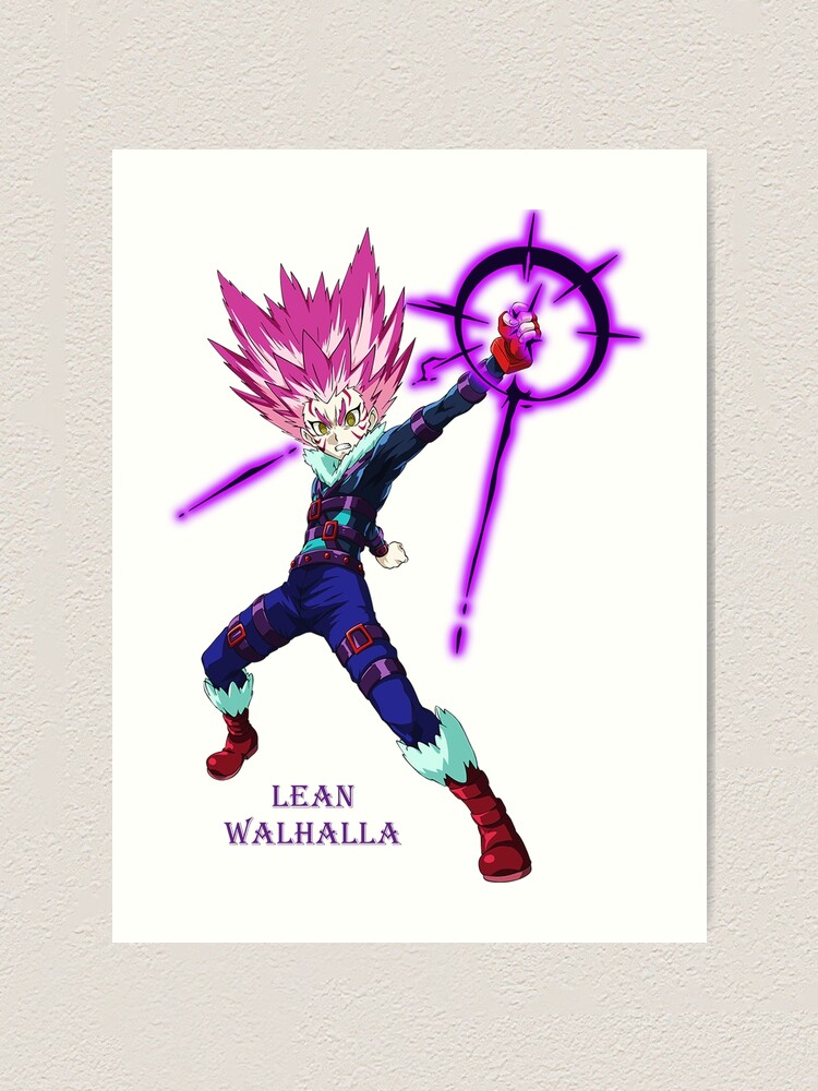 "Lean Walhalla, Beyblade Burst WIKI," Art Print for Sale by Imranburst ...
