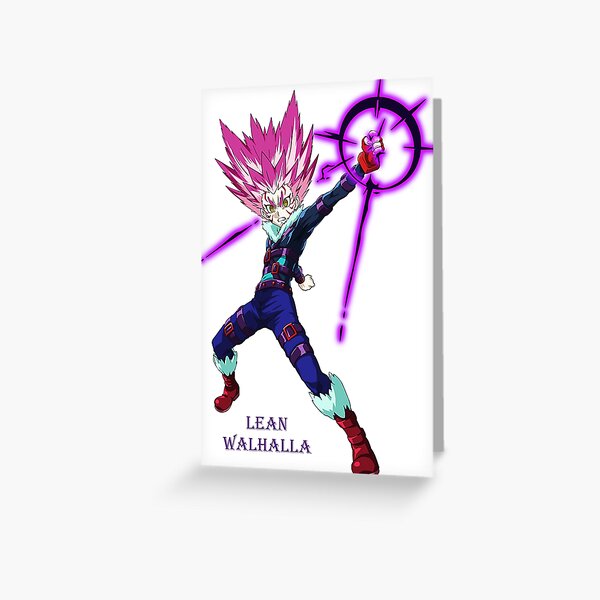 "Lean Walhalla, Beyblade Burst WIKI," Greeting Card by Imranburst ...