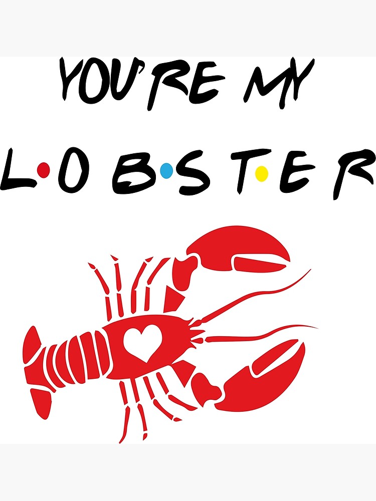"lobster friends" Poster for Sale by Friendsios | Redbubble