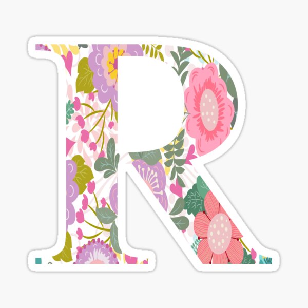 Letter R Stickers | Redbubble
