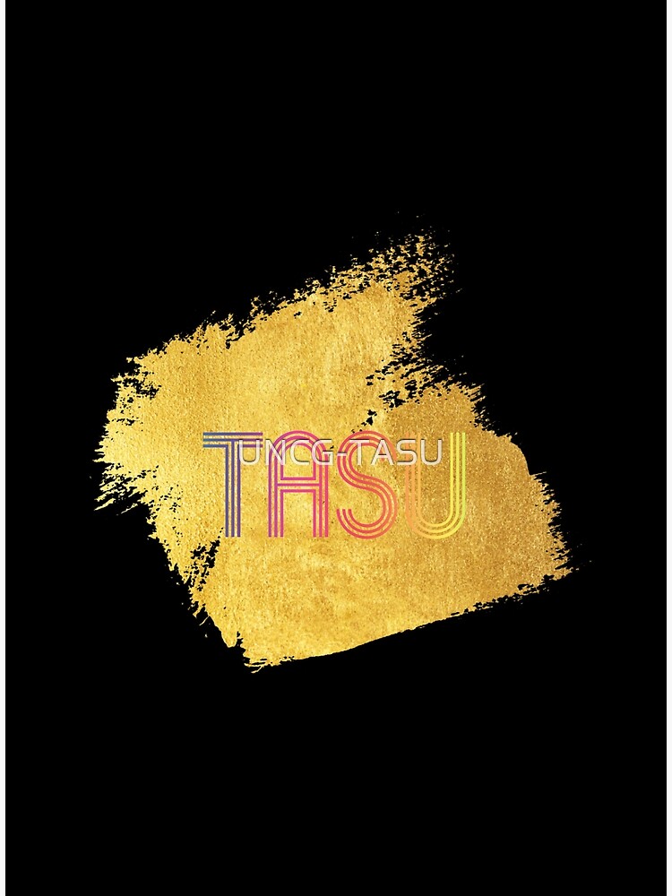 Póster «Logotipo de TASU - oscuro» de UNCG-TASU | Redbubble