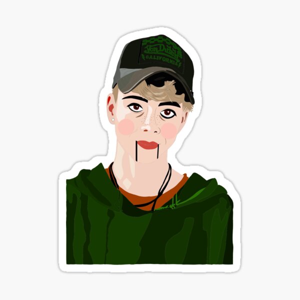"corbyn besson halloween sticker" Sticker for Sale by minterisking ...
