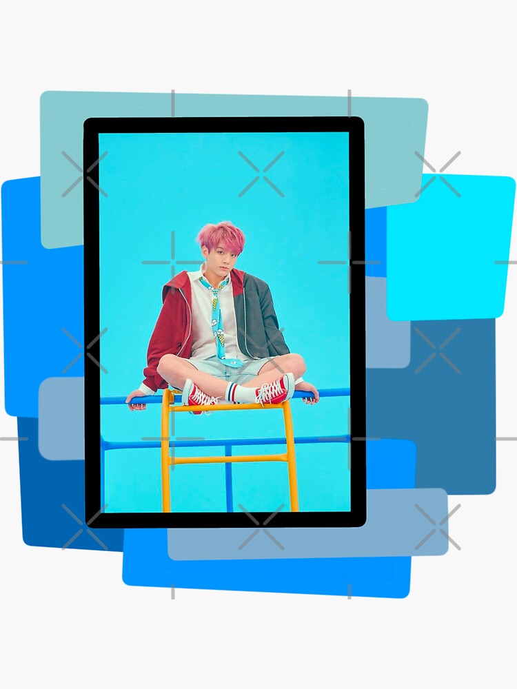 "BTS JK" Sticker for Sale by m-aryam | Redbubble