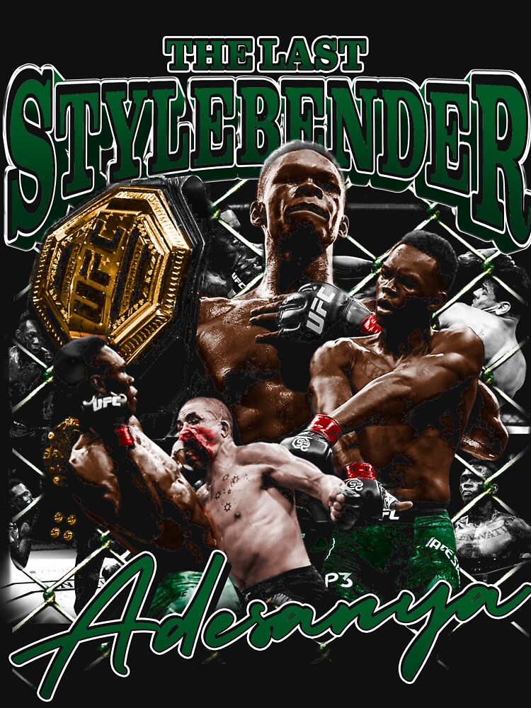 "The Last Stylebender Adesanya 90s " T-shirt for Sale by yungfranco00 ...