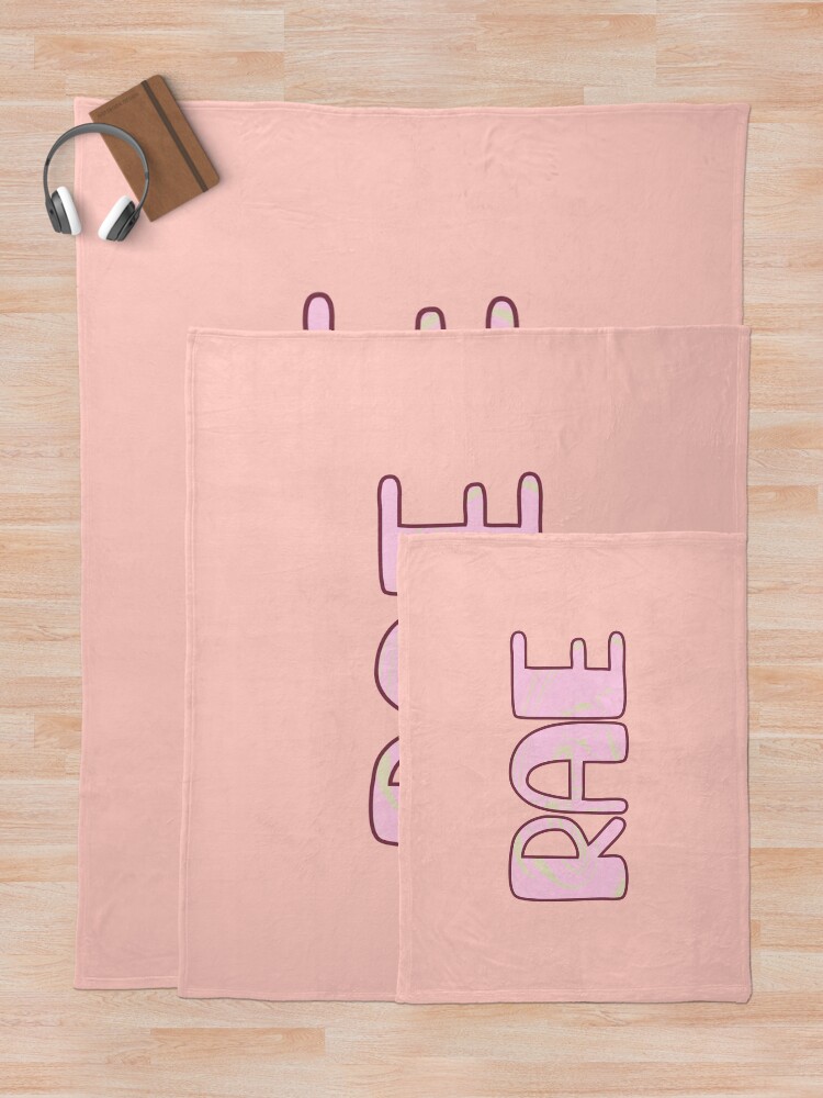 "Rae Name Design" Throw Blanket for Sale by sunny-day-art | Redbubble