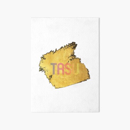 "TASU logo with color splash - light" Art Board Print for Sale by UNCG ...
