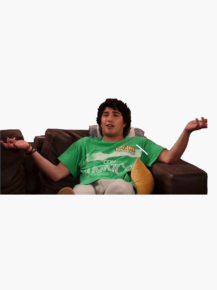 Pegatina «Tad Cameron» de les-nuages | Redbubble