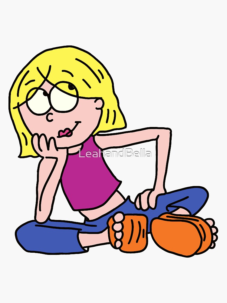 "Lizzie " Sticker for Sale by LeahandBella | Redbubble