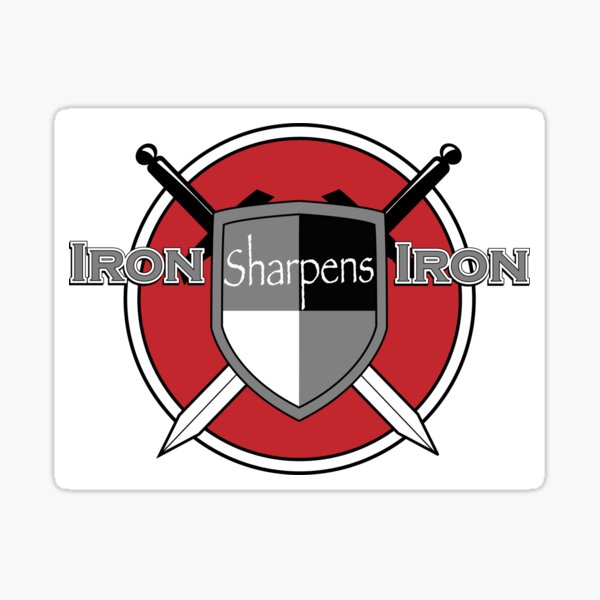 "Iron Sharpens Iron Inspiration Encouraging T Shirt & Other Items Prov ...