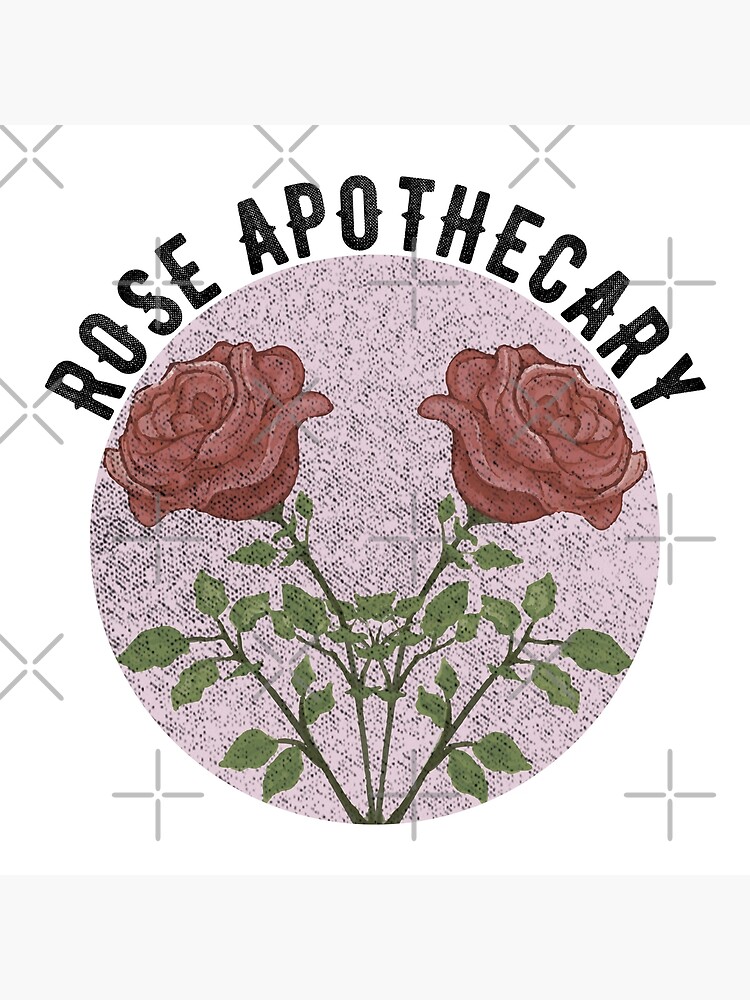"Rose Apothecary Red Roses Design" Poster by Rawsky | Redbubble