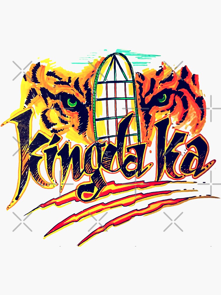 "Kingda Ka Design" Sticker for Sale by carowindsfanson | Redbubble