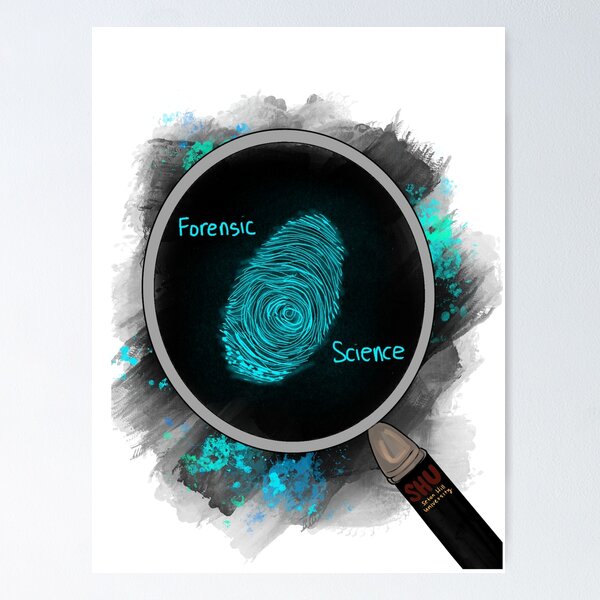 "SHU Forensic Science" Poster for Sale by jajatomtom | Redbubble