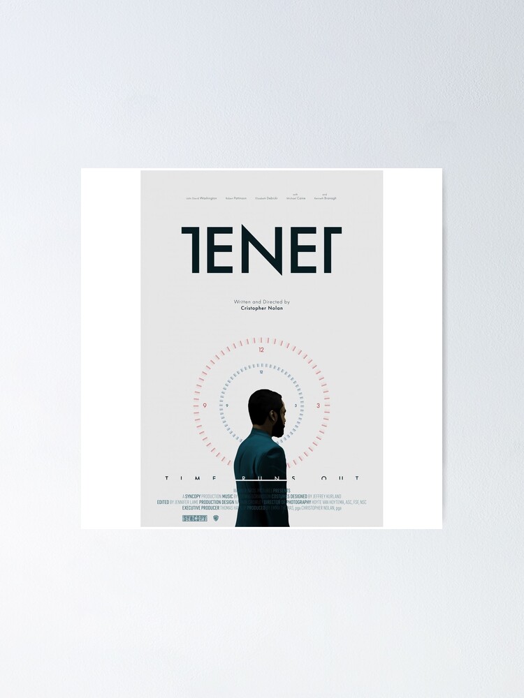 "Tenet" Poster by Crashri | Redbubble