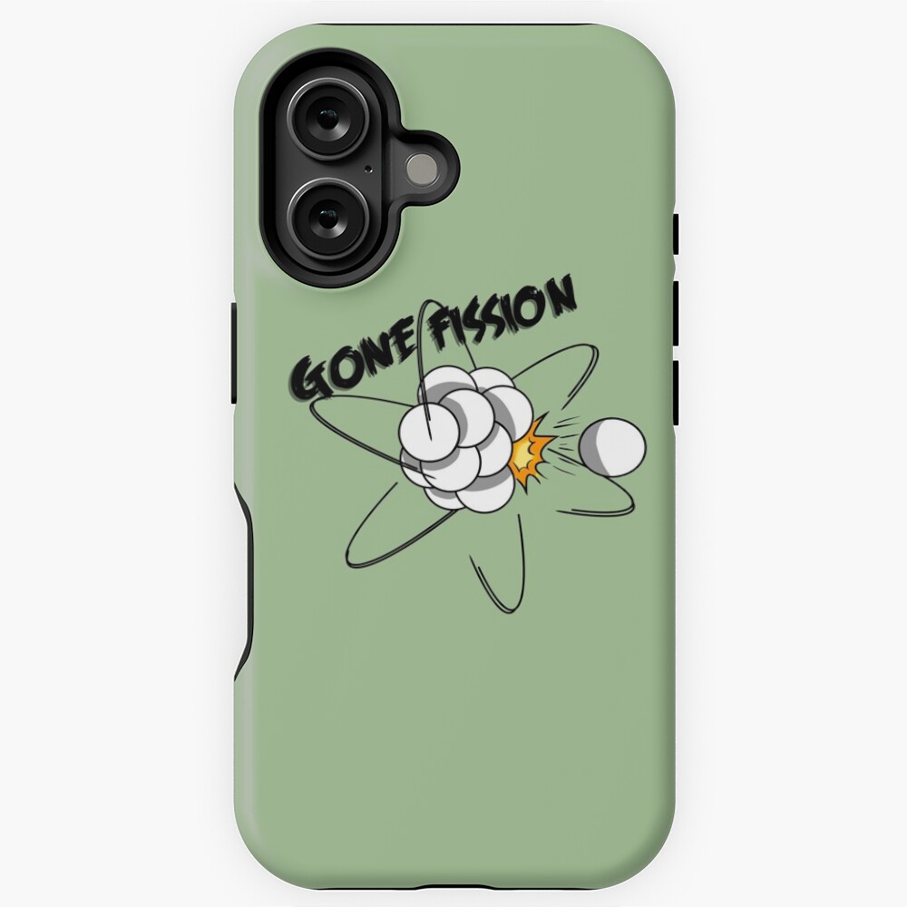 "Gone Fission!" Sticker for Sale by jamessewellart | Redbubble