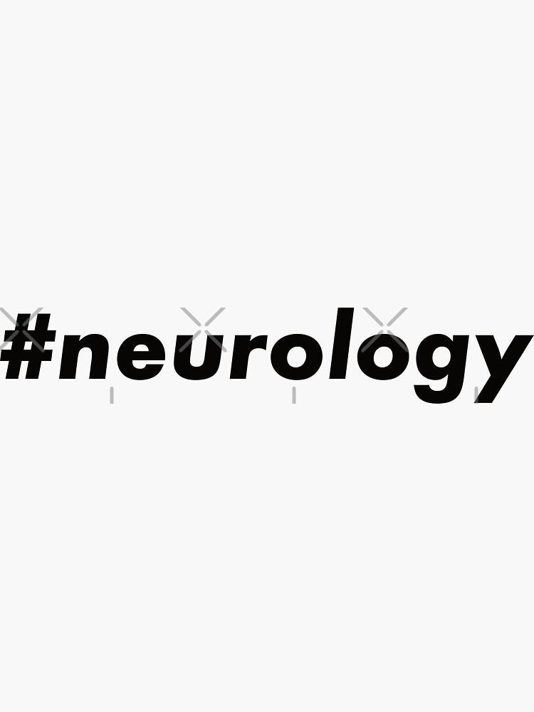 "#neurology" Sticker by teesaurus | Redbubble