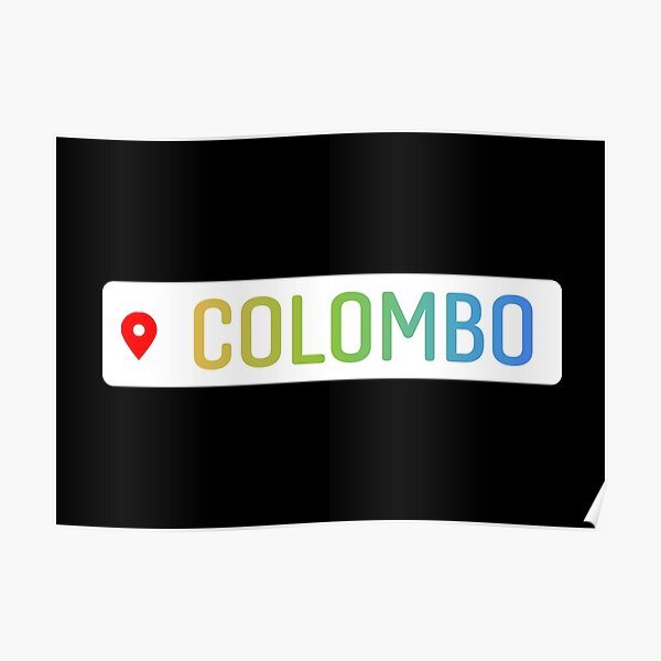 Póster «Ubicación del arco iris en Colombo, Sri Lanka» de thehonestjoe ...