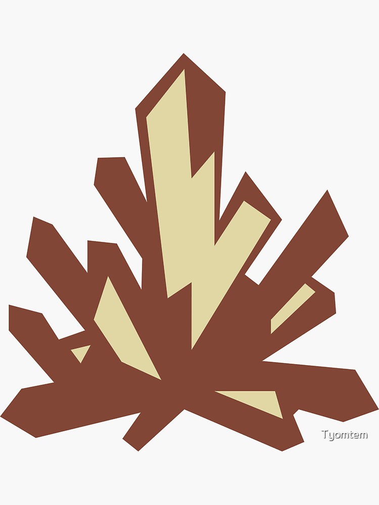 "Elder Recess map of MHW abstract art." Sticker by Tyomtem | Redbubble