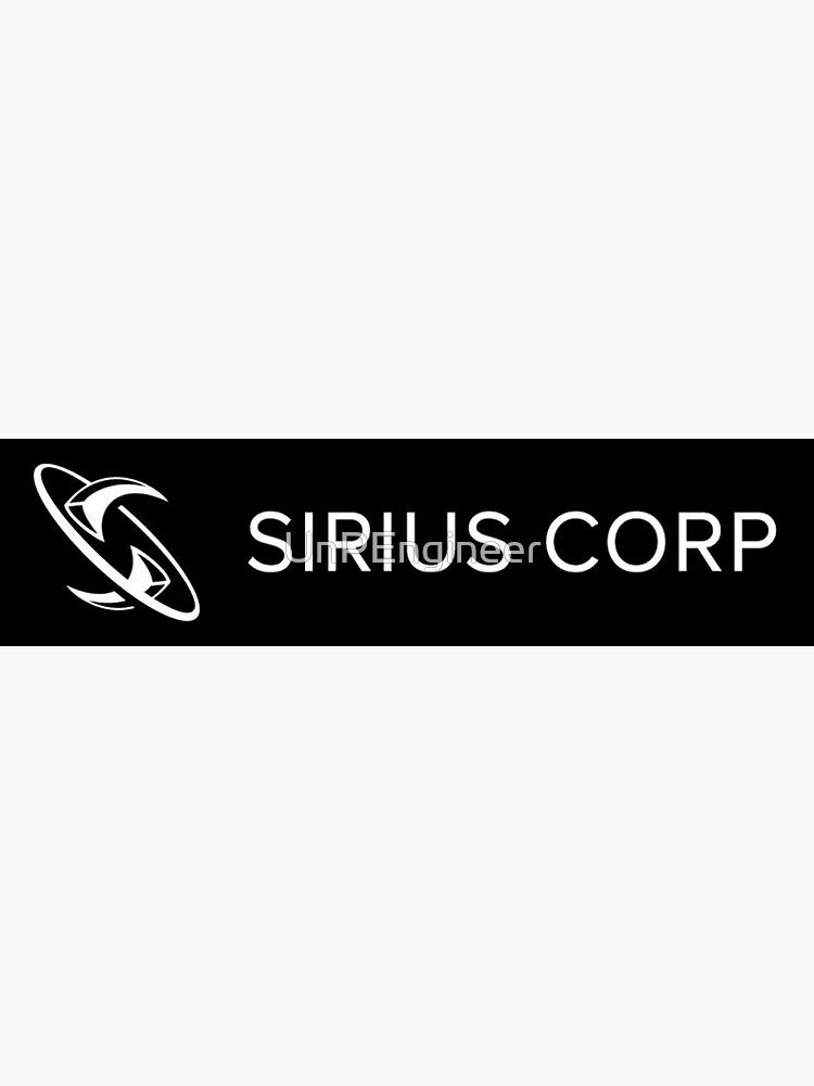 "Sirius Corporation Logo" Sticker by UnPEngineer | Redbubble