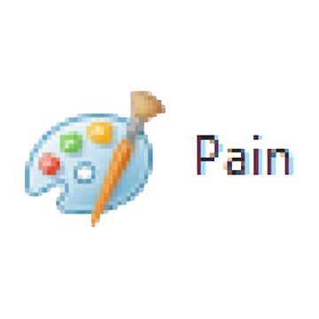 "Microsoft Pain" Art Board Print for Sale by Nagjin | Redbubble