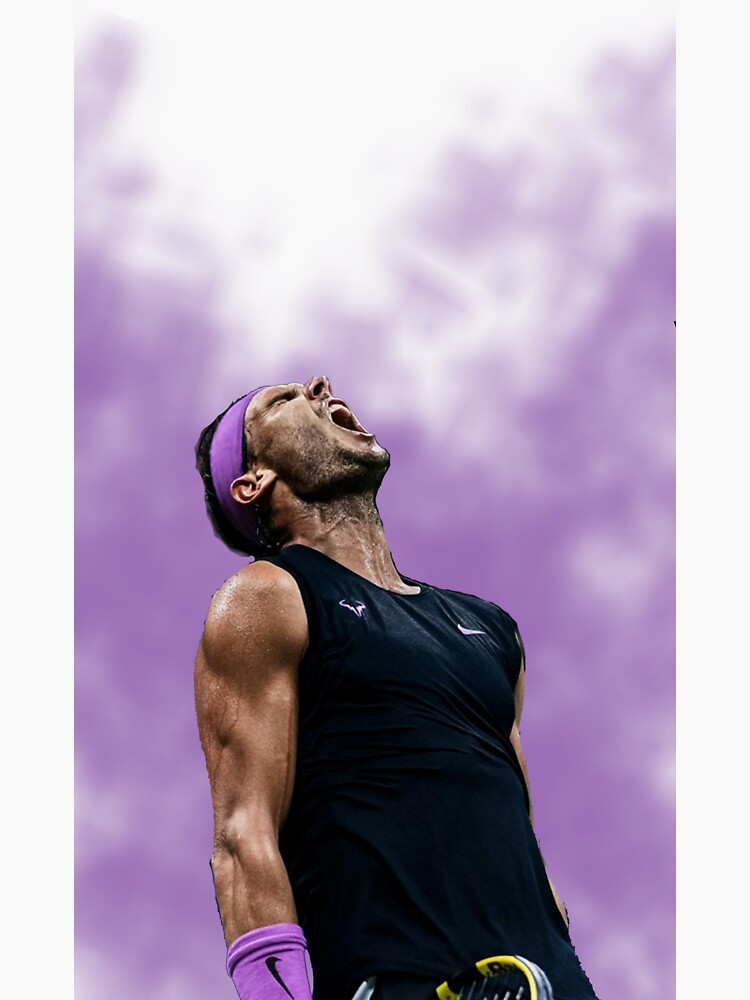 "Rafael Nadal Us Open" Sticker for Sale by Corentin-glch92 | Redbubble