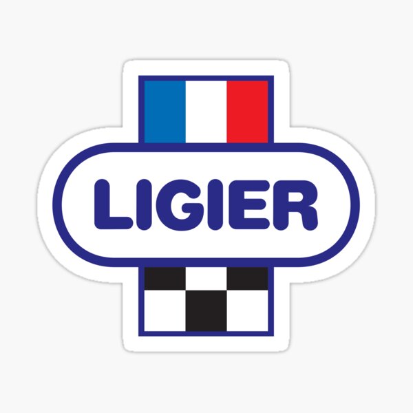Sticker « Logo Ligier F1 Team 1981-83 », par retropetrol | Redbubble