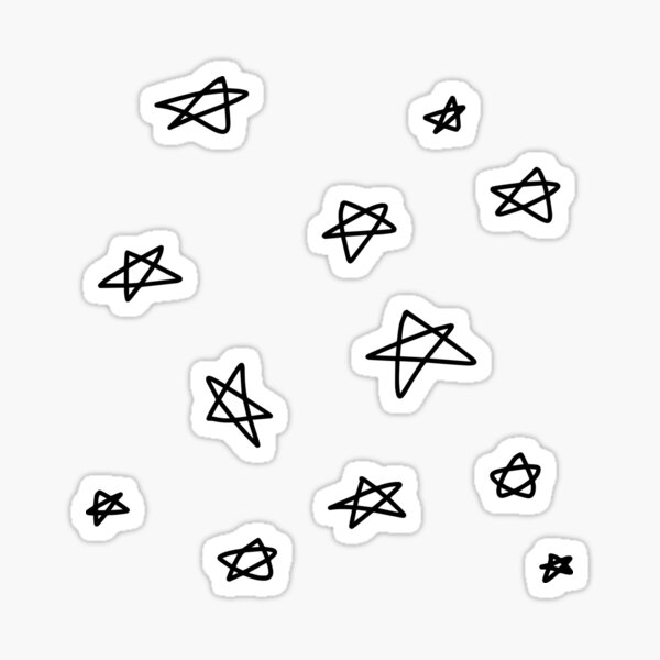 "Stars sticker pack" Sticker for Sale by LilacLeonor | Redbubble