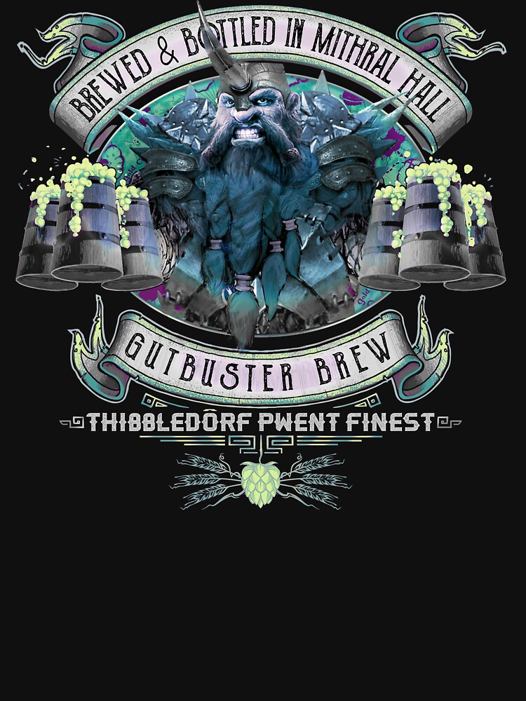 "Mithral Hall Gutbuster Brew Thibbledorf Pwent Bruenor Battlehammer ...