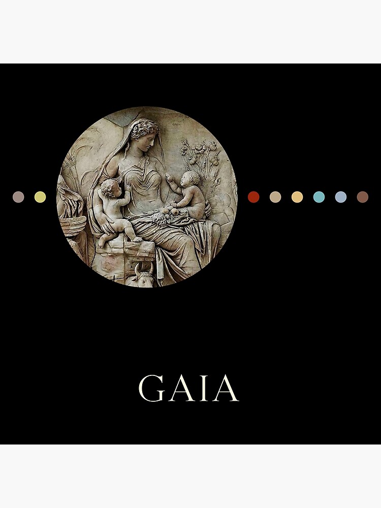 "Solar System - Planets and gods - Gaia" Poster by MetaPhyStore | Redbubble