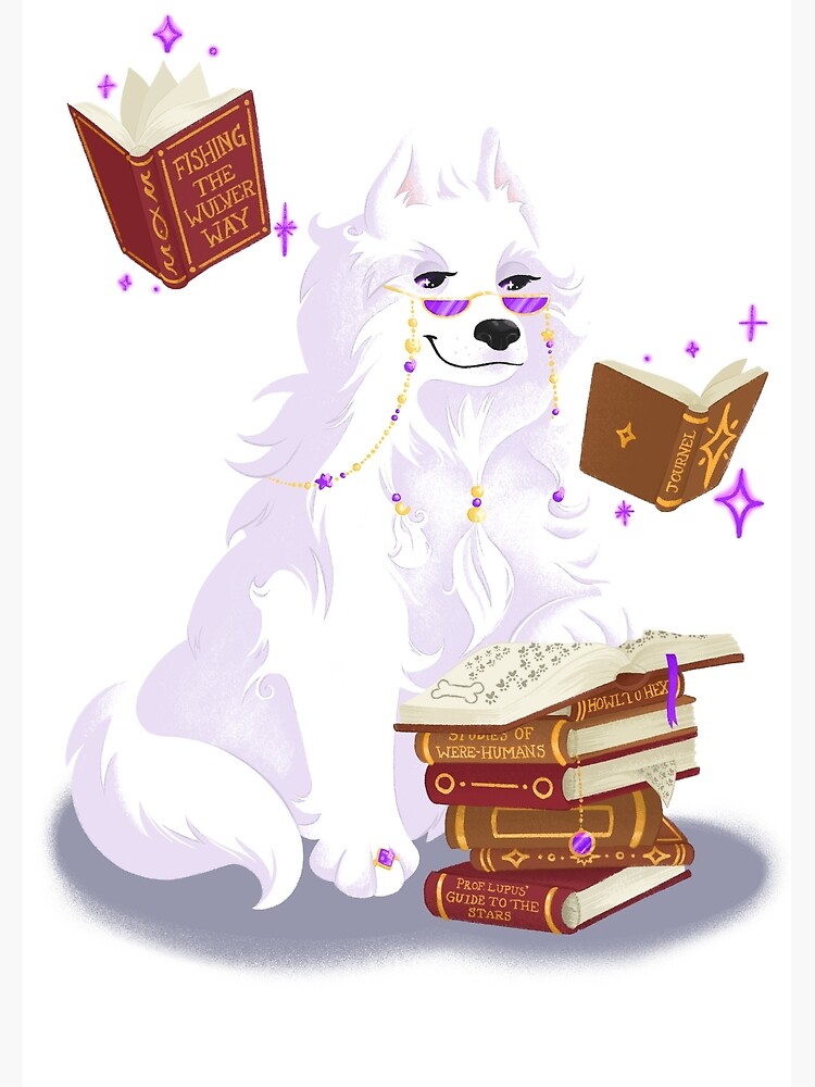 "Wise Wizard Floof" Poster for Sale by Linzachu | Redbubble