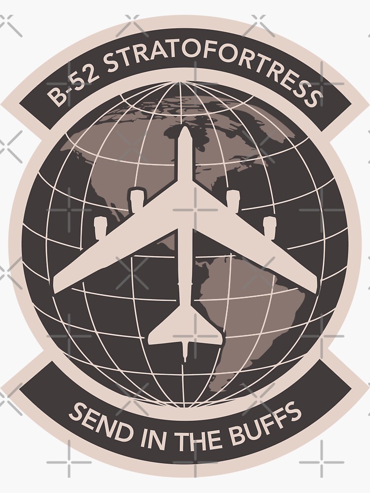 "B-52 Stratofortress" Sticker for Sale by FireMission45 | Redbubble