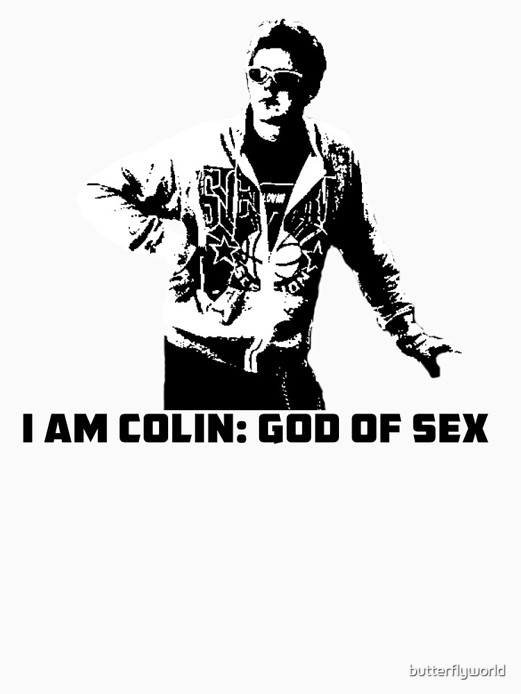 "Colin Frissel, Love Actually" T-shirt for Sale by butterflyworld ...