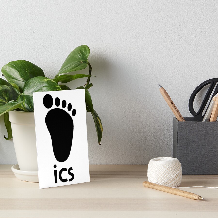 "Haikyuu ics foot logo" Art Board Print for Sale by beevense | Redbubble