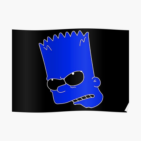 "Angry Bart" Poster by Phinn69 | Redbubble