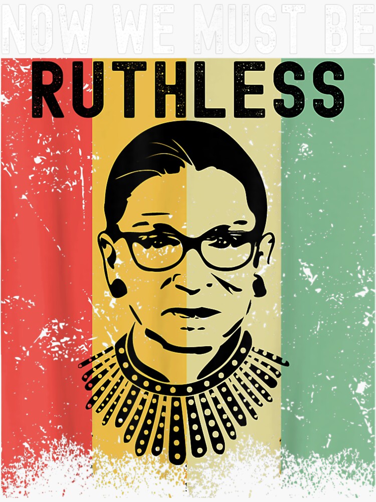 "Now We Must be Ruthless" Sticker for Sale by Gerald-Cross-29 | Redbubble