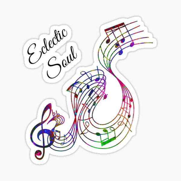 "Eclectic Soul 2" Sticker for Sale by QuoteBuffet | Redbubble