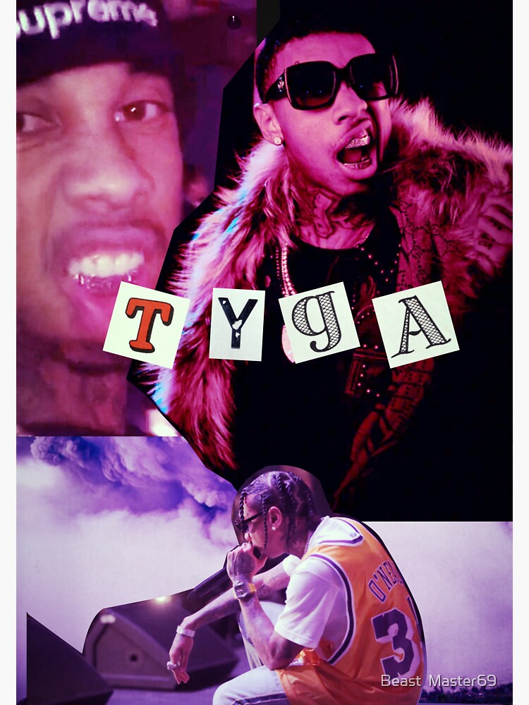 "TYGA Scrapbook Collage Edit" Sticker for Sale by shubhamssj66 | Redbubble