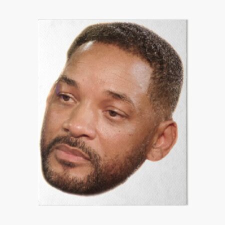 "Sad Will Smith Head" Art Board Print by MorphHumor | Redbubble
